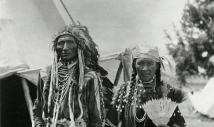 Three Turn of the Century Portraits of Chief Joe La Moose