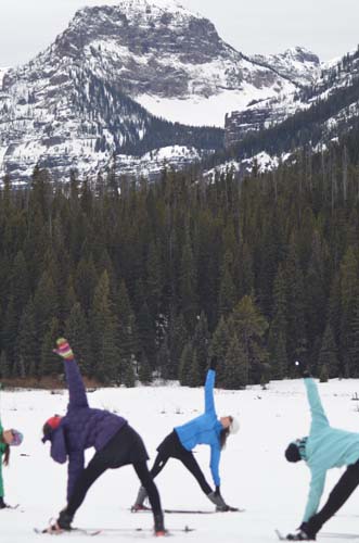 Snow Yoga