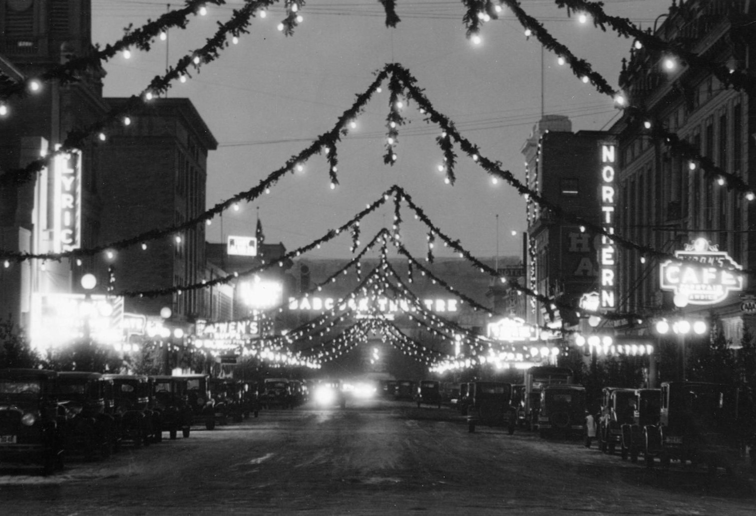 Billings All Dressed Up For Christmas, 1935