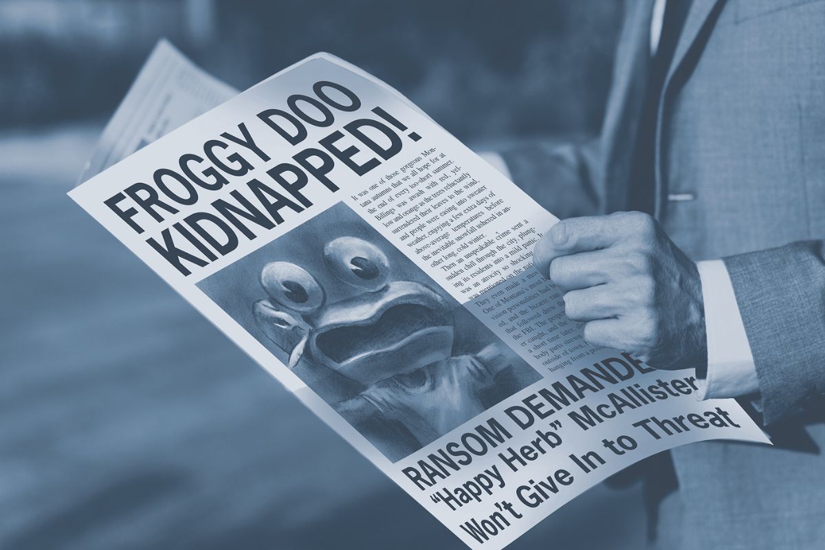 The Kidnap and Ransom of Froggy Doo