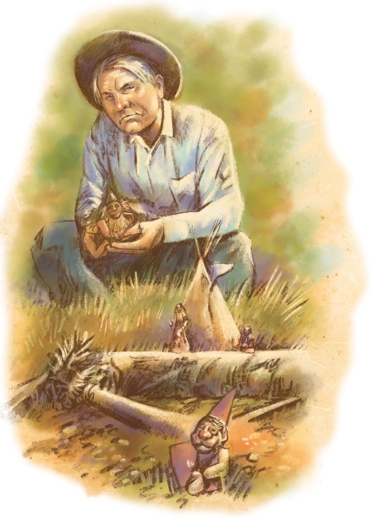 Visiting Charlie Russell at Bull Head Lodge