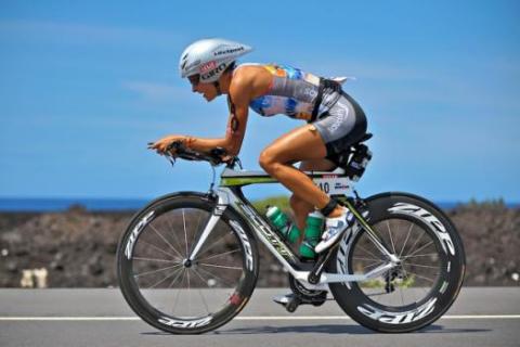 Tri-athlete Linsey Corbin