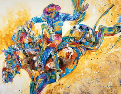 Artist Carol Hagan