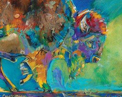 Artist Carol Hagan